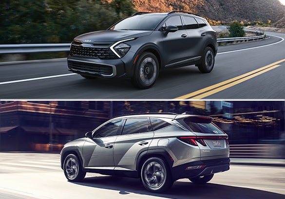 2023 Kia Sportage vs. Hyundai Tucson: Make Your Choice